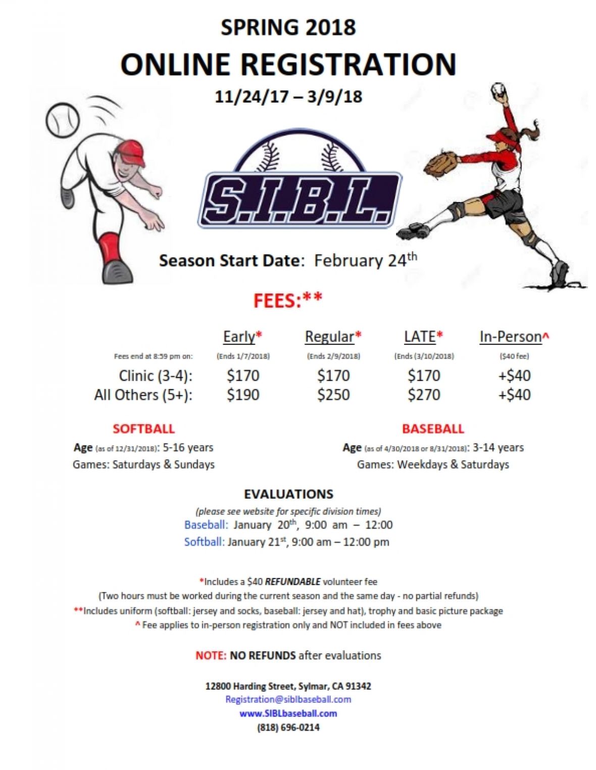 Sylmar Independent Baseball League - Sylmar Independent Baseball League