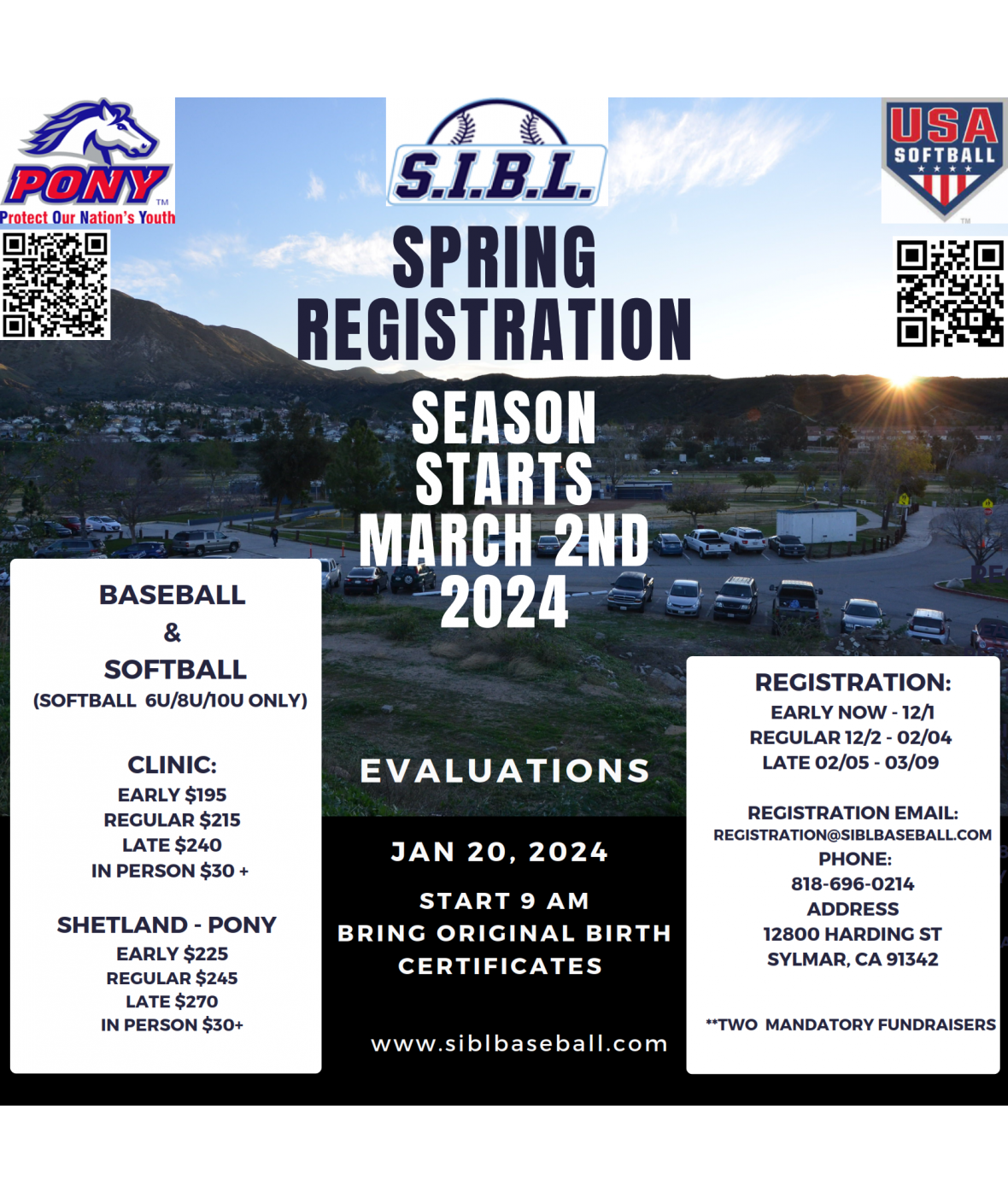Sylmar Independent Baseball League - SIBL