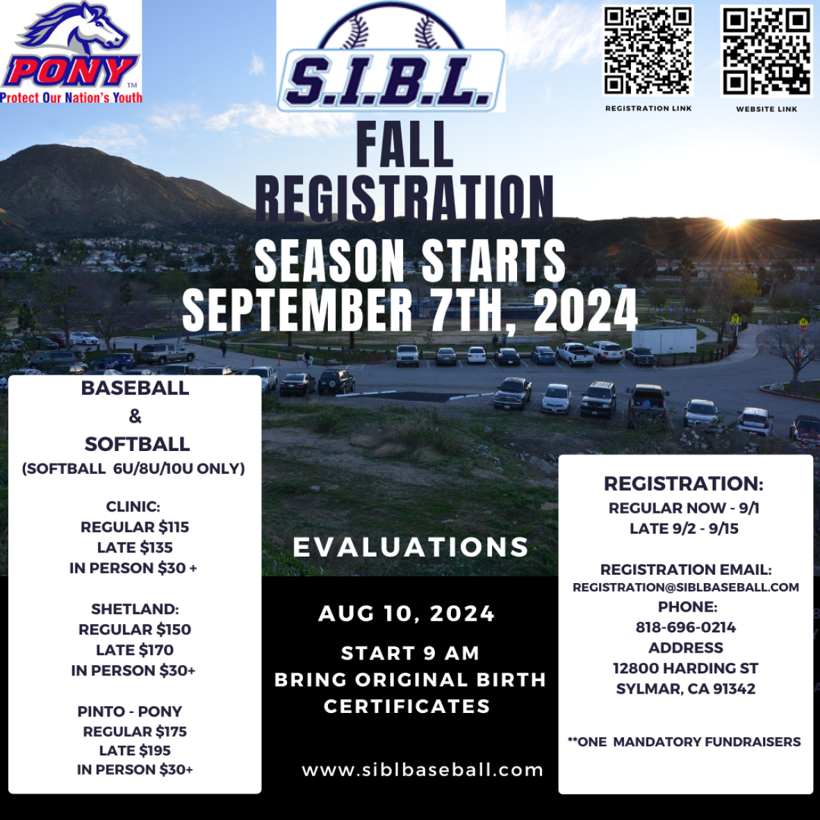 Sylmar Independent Baseball League - SIBL