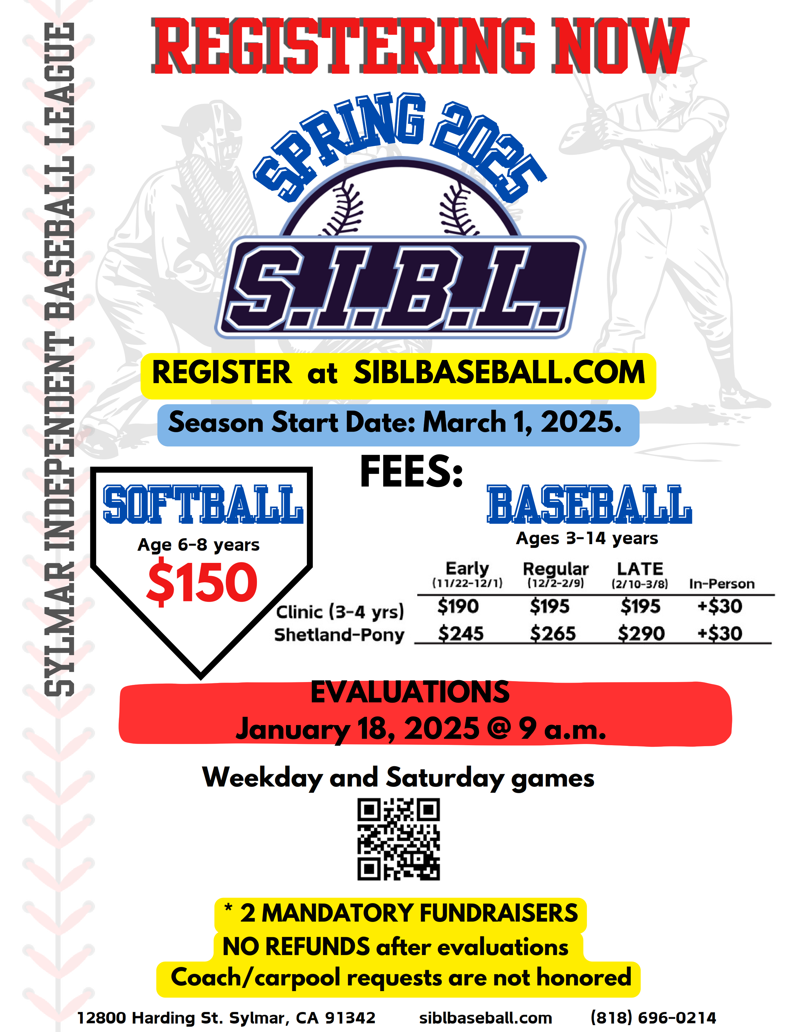 Sylmar Independent Baseball League - SIBL